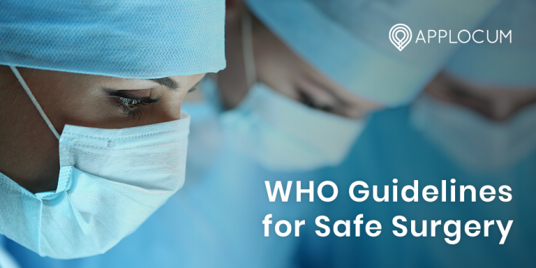 WHO Guidelines for safe surgery - AppLocum : AppLocum
