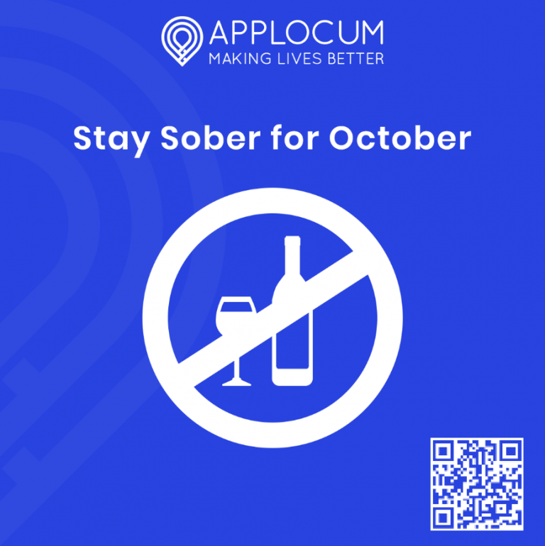 Sober October - the benefits of taking part - AppLocum : AppLocum